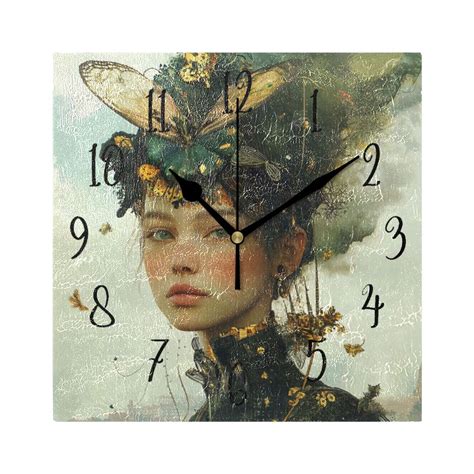 Square Clock Gold Clock 778 778 Inch Decorative Clock Creative Clock
