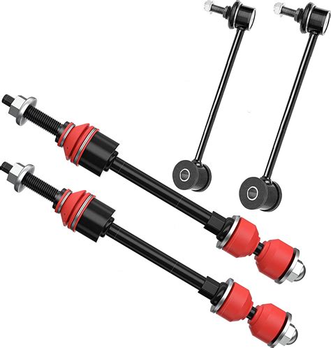 4 Pc Front Rear Sway Bar Code Red Link Kit Fits Ram 1500 4wd 2009 2012 Ram 1500 2013 2018