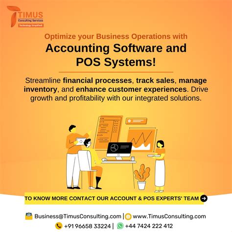 Timus Consulting Services On Linkedin Accountingsoftware Pos Businessefficiency