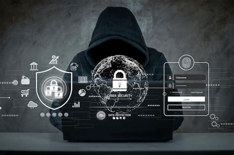 Premium Photo Hacker Hacker Hacks Network Hacker On A Dark Background