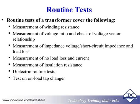 Installation Testing And Troubleshooting Of Transformers