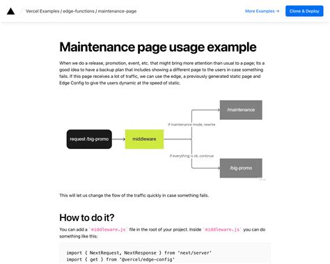 vercel edge config