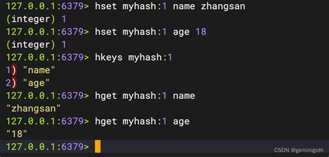 redis api常用命令（3） 哈希 使用hscan获取哈希表所有值 csdn博客
