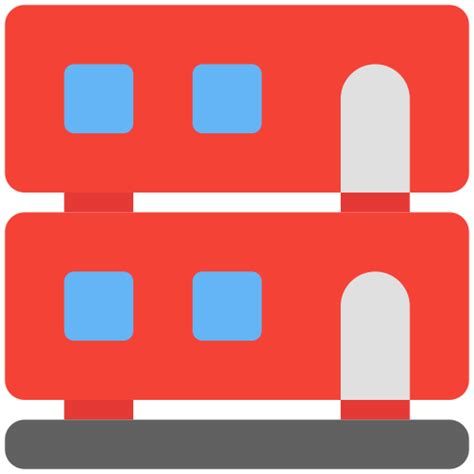 Modular Building Architecture House Home Residential Icon