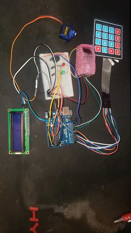 Safe Using Arduino With Keypad And Finger Print Reader Product Design Arduino Forum