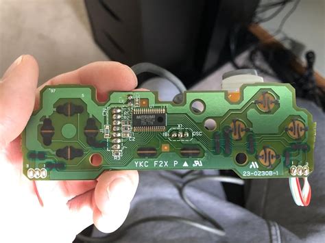 Is This Ps1 Controller Pcb Legit Model Scph 1080 On The Back Of The Controller Shell Looks