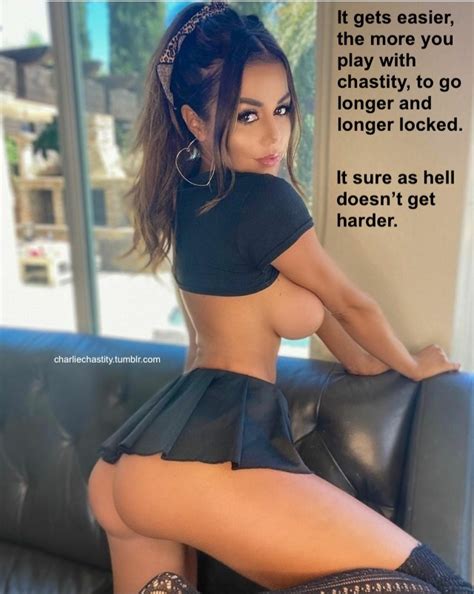 It Gets Easier The More You Play With Chastity Porn Photo Pics