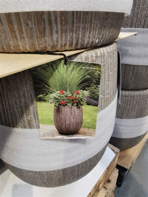 Costco 1902239 Stone Wood Planter Costcochaser