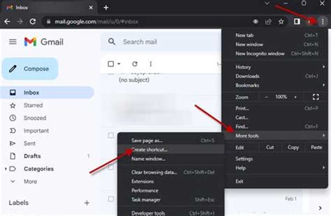How To Create Gmail Shortcut For Windows Taskbar And Open Gmail Like In An Email Client