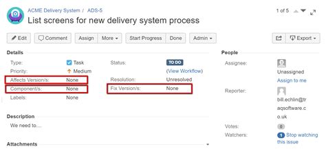 Jira Basics Module 5 Versions And Components Test Management