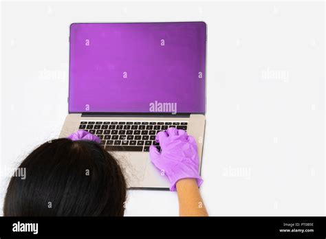 Woman Coding On Desktop Computer Hi Res Stock Photography And Images Alamy