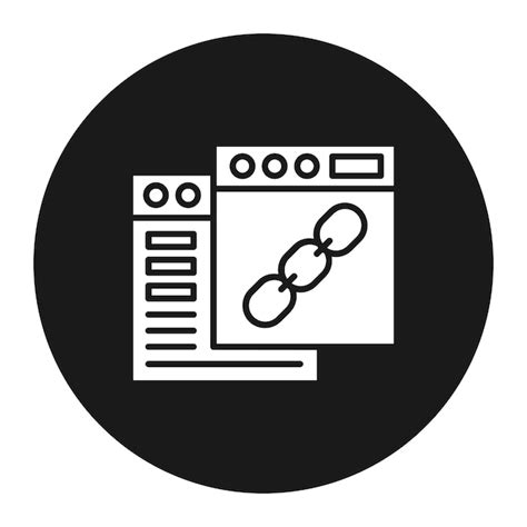 Premium Vector Backlink Vector Icon Can Be Used For Coding And Development Iconset