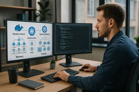 Оркестрация контейнеров Docker обзор Docker Swarm Kubernetes K8s и Apache Mesos Блог АдминВПС