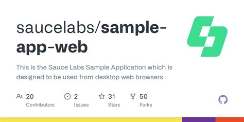 github saucelabs sample app web this is the sauce labs sample