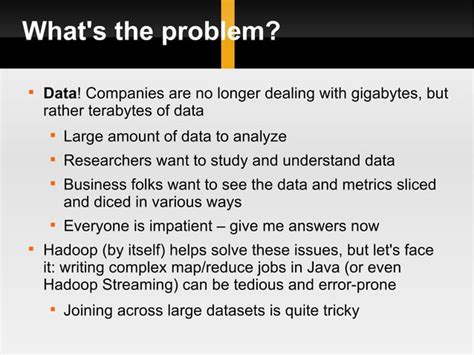 Introduction To Hive For Hadoop Ppt