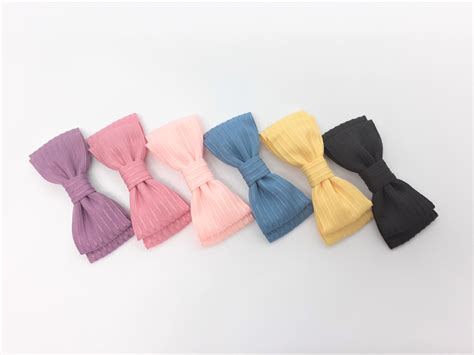 파스텔 리본 자동핀 아이디어스