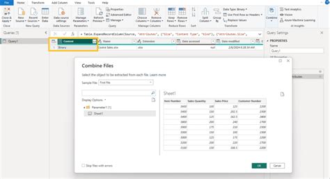 importing excel files into power bi from sharepoint online