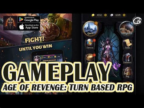 AGE OF REVENGE: TURN BASED RPG GAMEPLAY - MOBILE GAME (ANDROID/IOS) - YouTube
