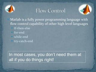 Matlab Tips And Tricks PPT