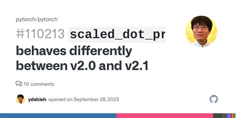 `scaled dot product attention` behaves differently between v2 0 and v2