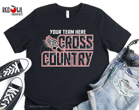 Cross Country Shirt Personalized Cross Country T Shirt Etsy