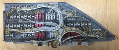 Boeing 727 Cockpit Bulkhead Circuit Breaker Panels Glb Flight Products Boeing 727 Cockpit Bulkhead Circuit Breaker Panels Glb Flight Products