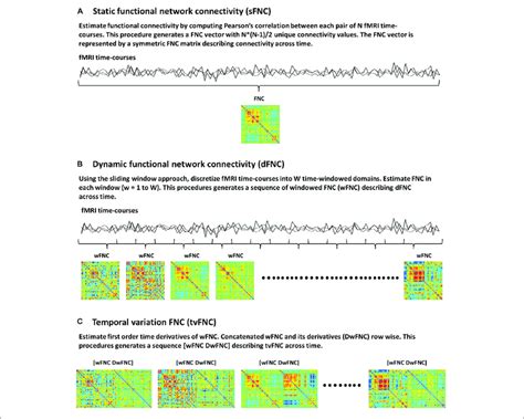 Functional Network Connectivity FNC Subject S Data A Static FNC Download Scientific