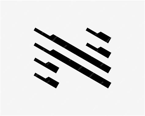 Premium Vector Letter N Monogram Line Modern Motion Dynamic