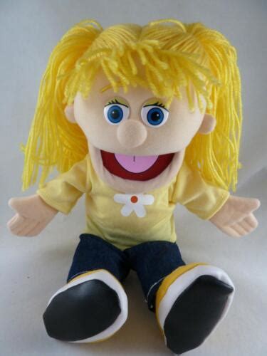 Silly Puppets Katie Peach Caucasian Girl Full Body 15 Ventriloquist