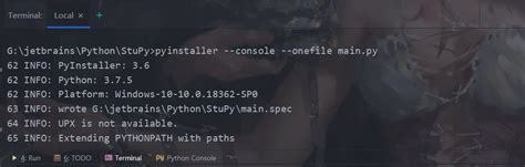Python打包exe以及解决闪退 腾讯云开发者社区 腾讯云