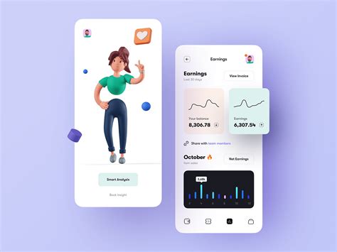 Analytics Mobile App On Behance