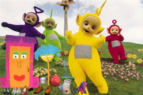 A Little Curious And Teletubbies Crossover Pic By Alcandhigurashifan On
