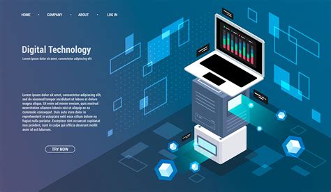 Isometric Tech Illustration On Behance