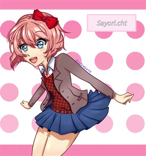Fanart Sayori By Rin Walker On Deviantart