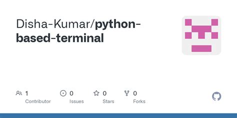 Github Disha Kumarpython Based Terminal · Github