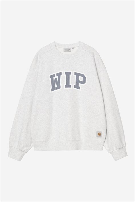 Carhartt Wip Wip Iii Sweatshirt Ash Heather Officiële Online Shop