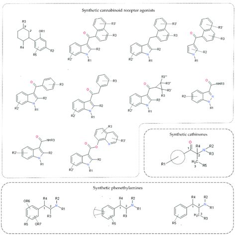 Generic Classification Structures Of Synthetic Cannabinoid Receptor