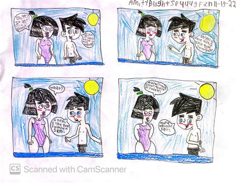 Sam X Danny Beach Kiss Parts 12 By Amityblightsp4449fan On Deviantart