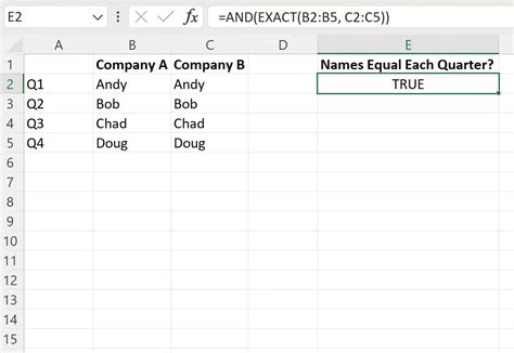 Excel Comment Vérifier Si Toutes Les Valeurs Sont Identiques Statorials