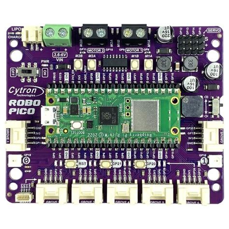Robo Pico Base Without Pico · Edu Kits