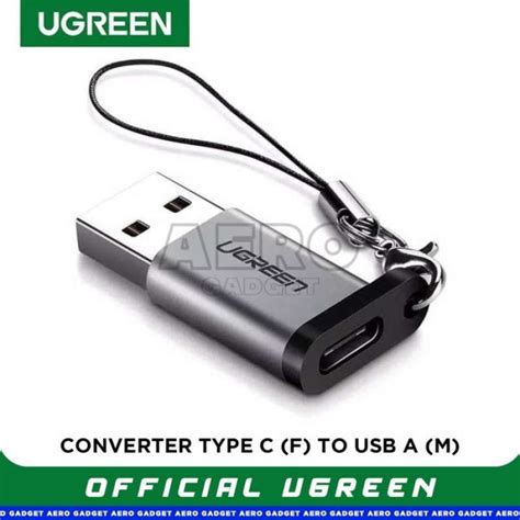 Promo UGREEN Converter Type C Female To USB Male 3 0 Adapter Type C 50533 Multicolor Diskon 48