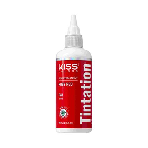 Kiss Tintation Col Ruby Red 148ml