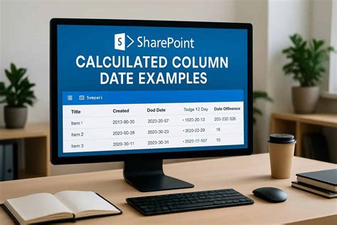 Sharepoint Calculated Column Date Examples Sharepoint Calculated Column Date Examples