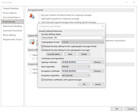 Sign And Encrypt Emails In Microsoft Outlook Idmanagement