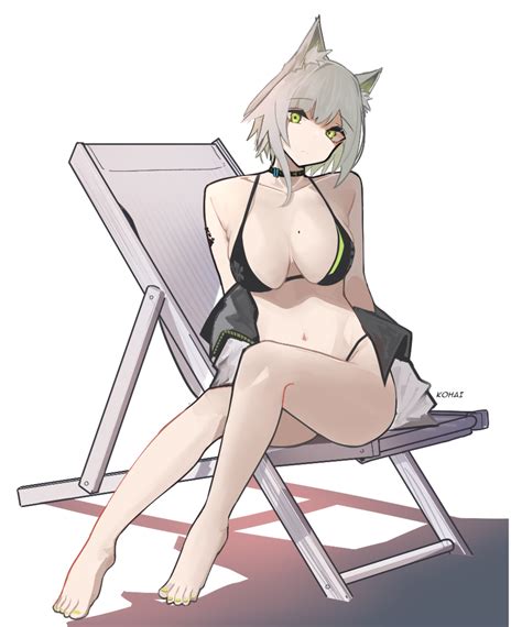 Kal Tsit Arknights Drawn By Nuggetkouhai Danbooru