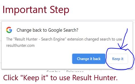 Result Hunter Search Engine Chrome Web Store