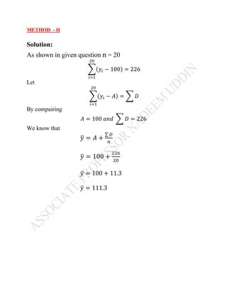 Use Of Summation Notation PDF