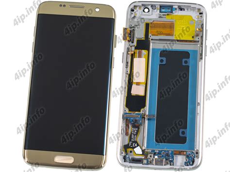 Bh1649 Rev1 4 Модуль дисплей тачскрин золотистый с рамкой Premium — купить экран на