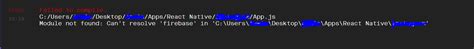 Reactjs Failed To Compile Module Not Found Cant Resolve Firebase