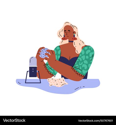 Asmr Sound Production Tactile Royalty Free Vector Image